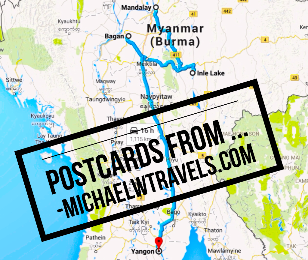 Postcards From: Myanmar Temples - Ruins of Paleik