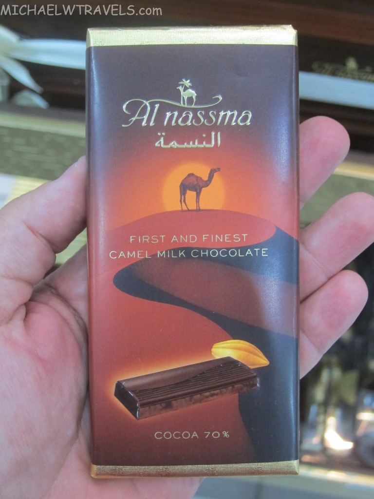 Update: More Camel Products- Al Nassma Milk Chocolates