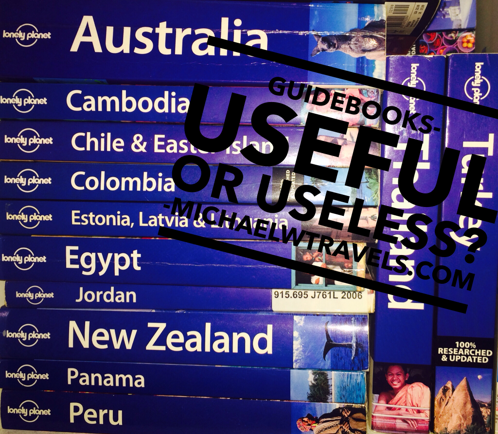 Travel Guidebooks- Useful or Useless? - Michael W Travels...