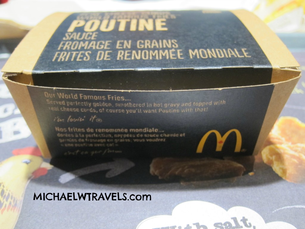Food Review: Poutine at McDonalds Canada
