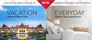Enter the Marriott Sweepstakes, Win 1/12 Awesome Prizes!