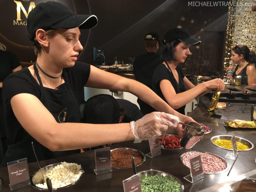 A Visit to the Magnum Ice Cream Bar NYC