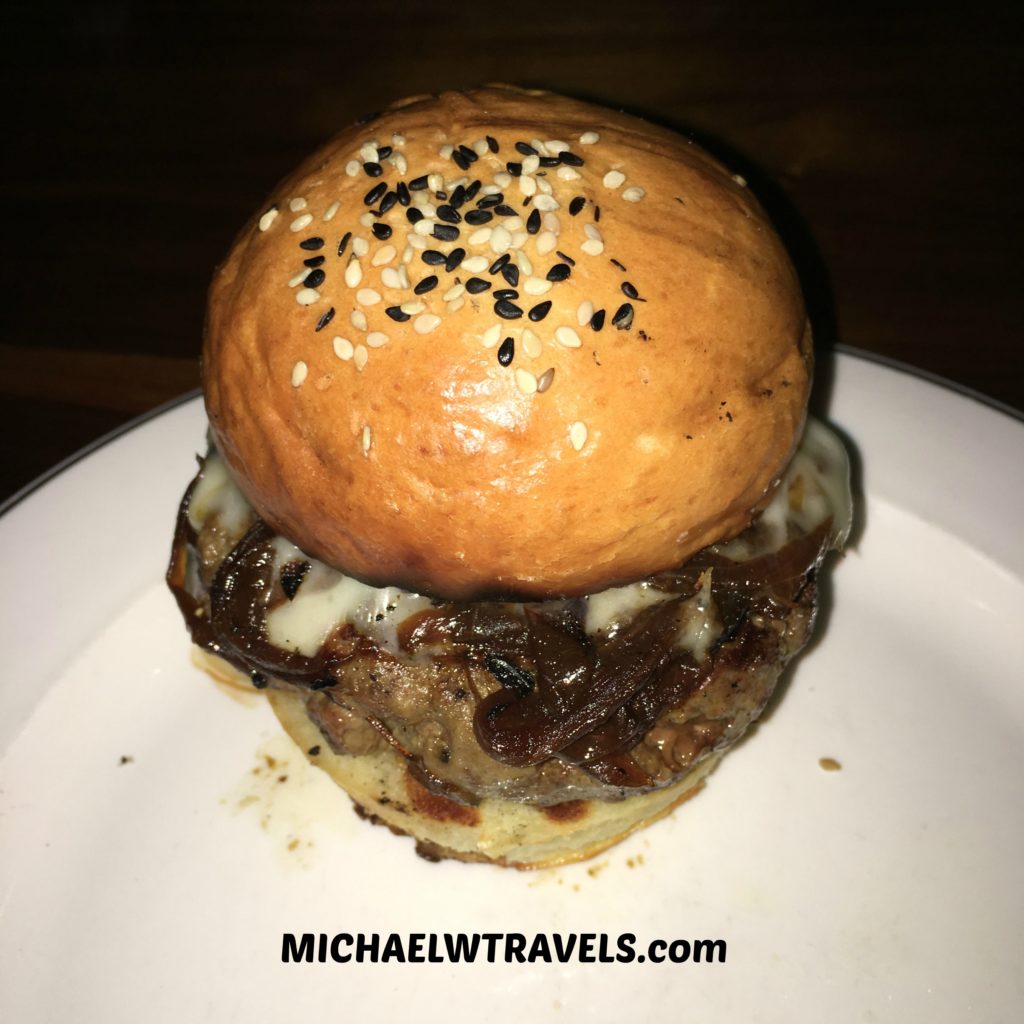 The Awesome Off-Menu Burger at American Cut Tribeca, NYC