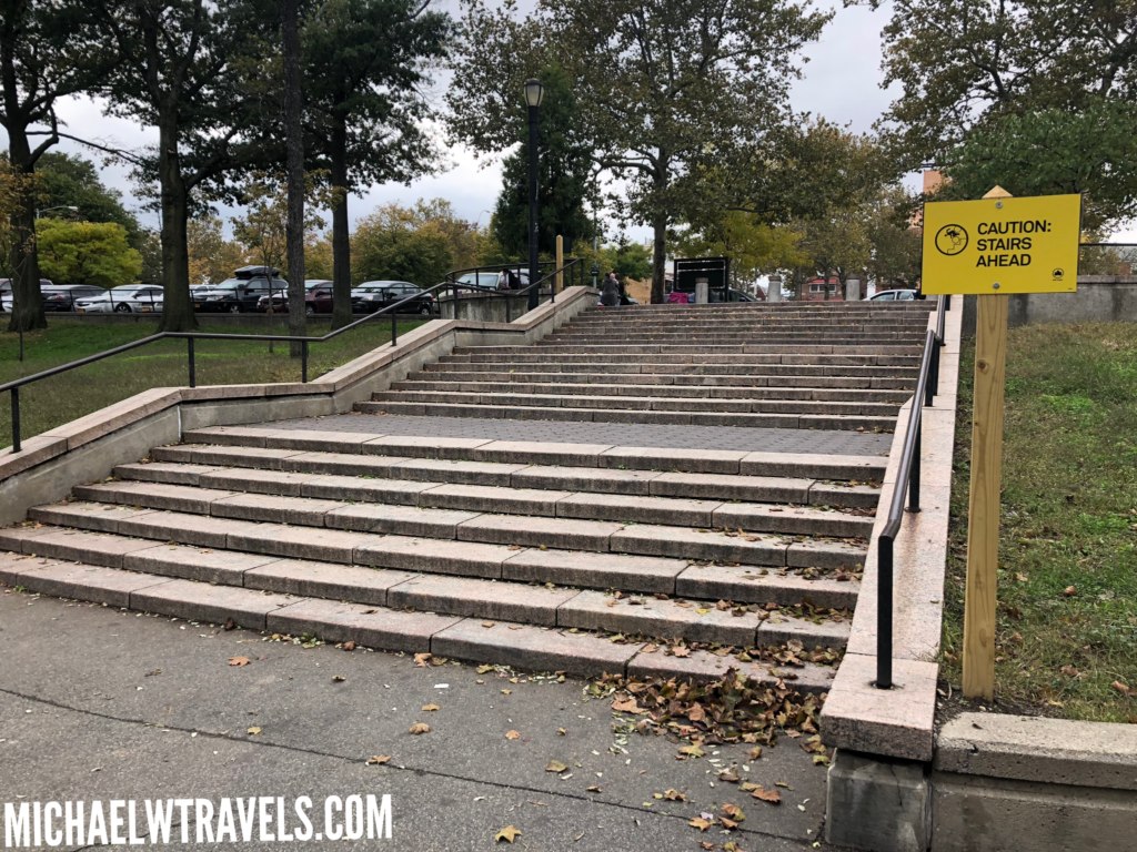 Ridiculous Street Signs #24: Stairs Ahead- Flushing Meadows Park
