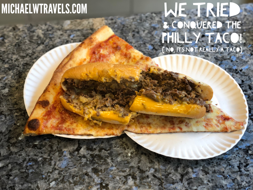 We Tried & Conquered The Philly Taco! (No, It's Not Really A Taco)