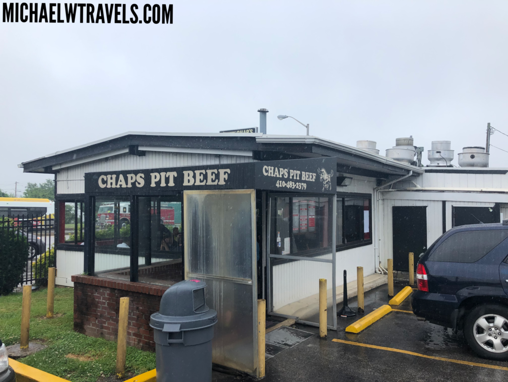 Chaps Pit Beef- Great BBQ In The Parking Lot Of A Strip Club