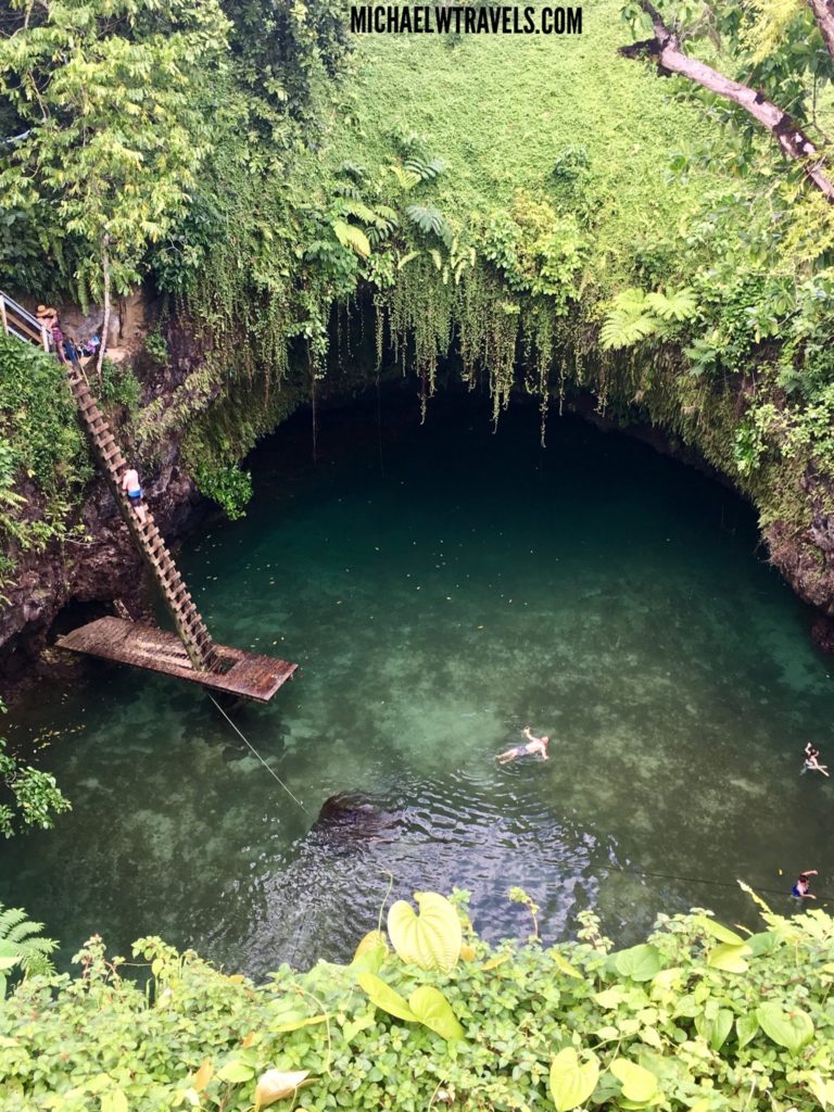 An Amazing Natural Site: The To-Sua Ocean Trench, Samoa 5 - Michael W ...